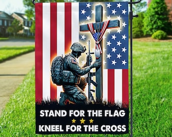 Memorial Day Honor the Fallen Flag, Memorial Military Garden Flag ...
