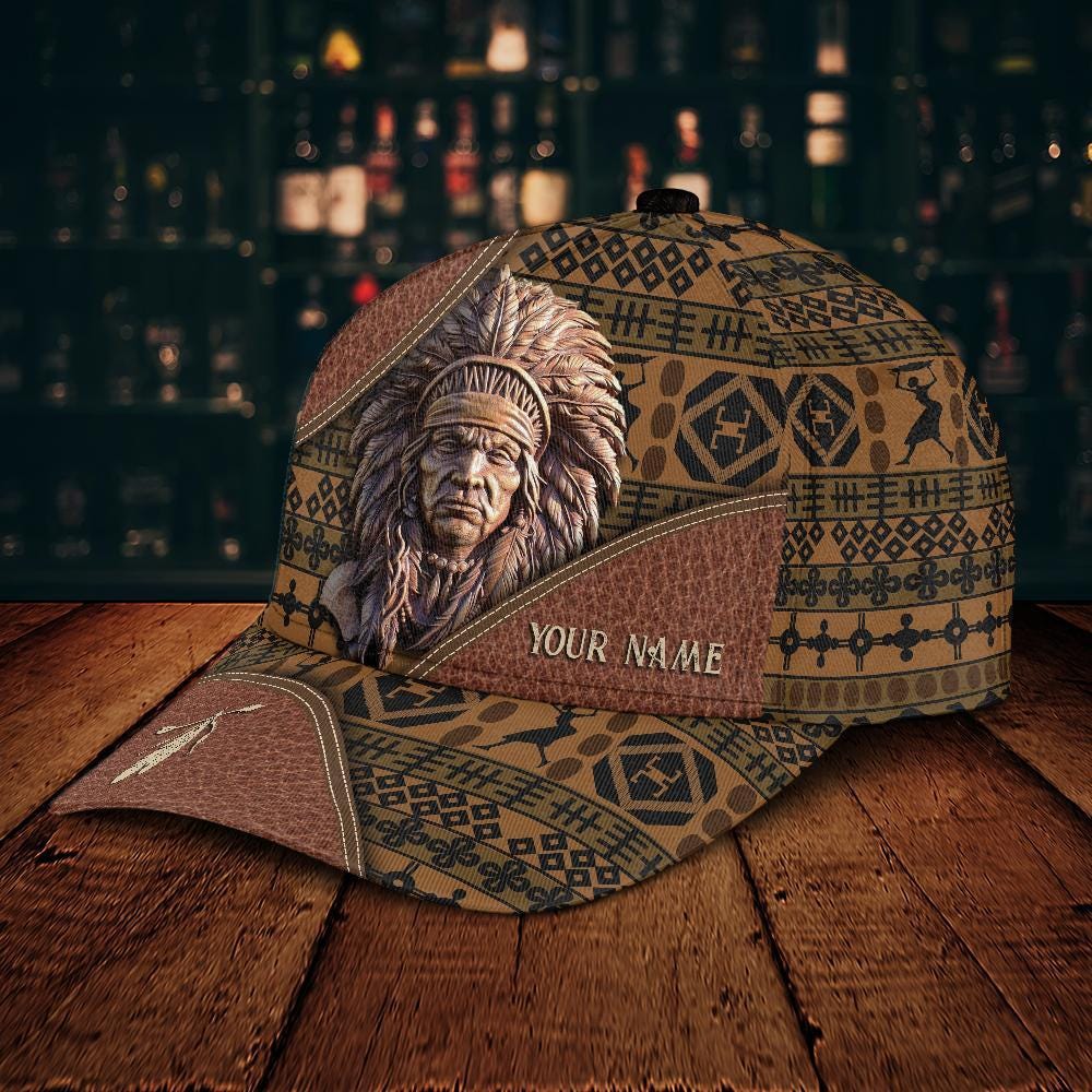 Personalized Native American Hats for Men, Tribal Hat Women, Indigenous ...
