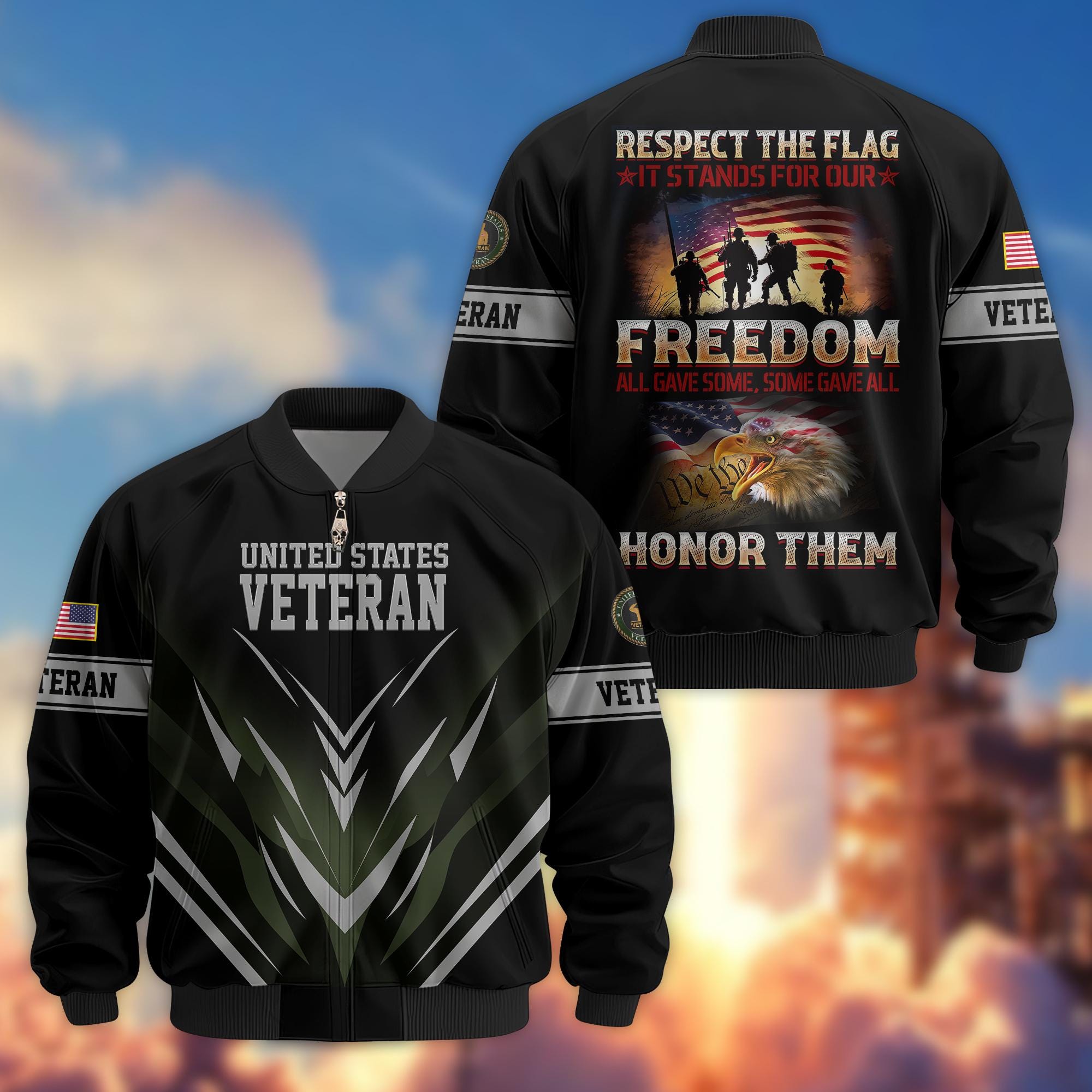 Veterans Jackets, Military Men Jacket, Veteran Gifts for Men, Veterans ...