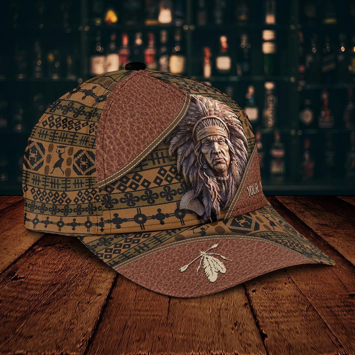 Personalized Native American Hats for Men, Tribal Hat Women, Indigenous ...