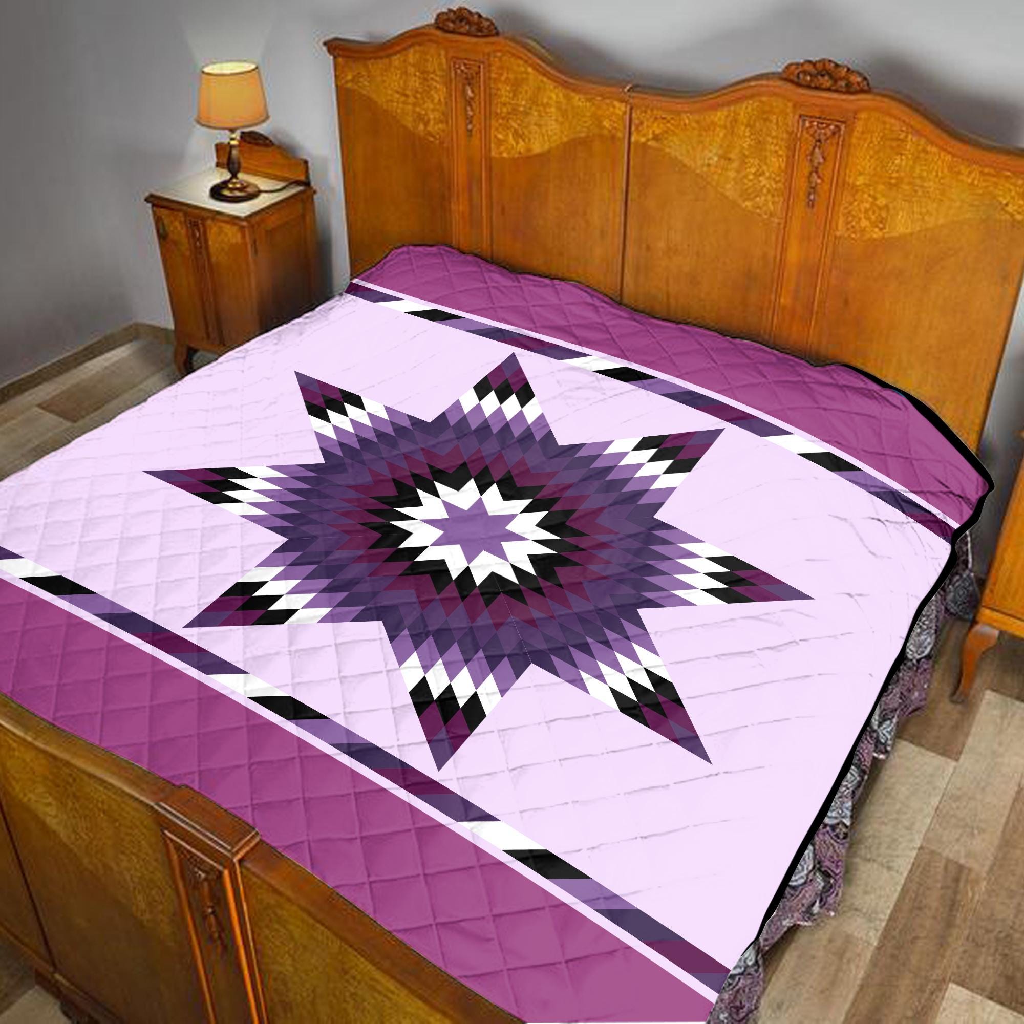 Native Navajo Blanket Native American Star Quilt Blanket Southwest ...