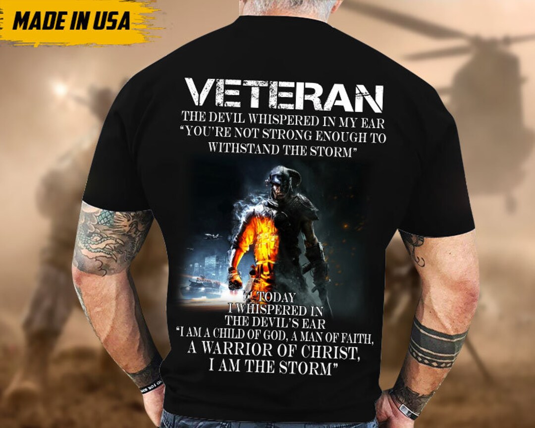 Proudly Served Veteran Shirt, Veteran Day, Gift for Veteran, Jesus ...