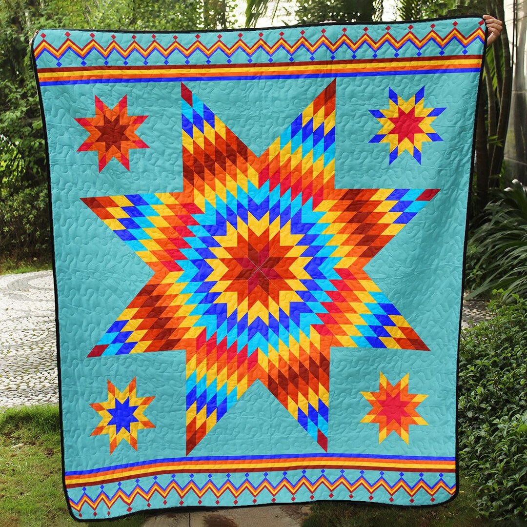 Native American Inspired Blanket, Indian Blanket, Navajo Blanket ...
