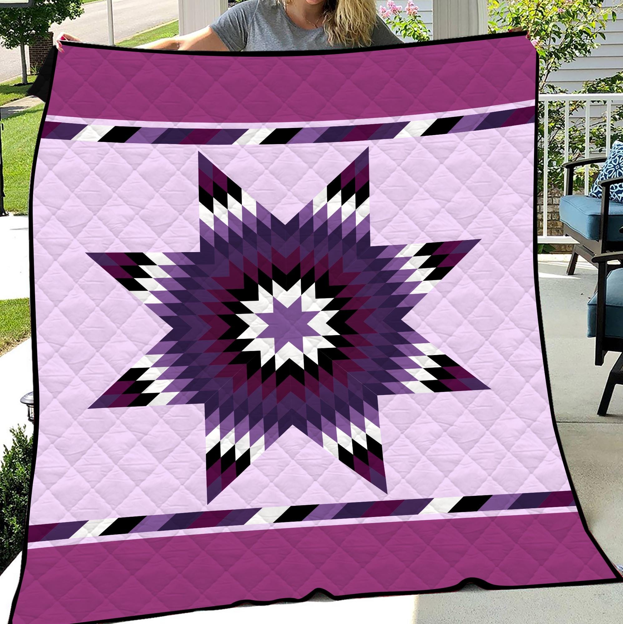 Native Navajo Blanket Native American Star Quilt Blanket Southwest ...
