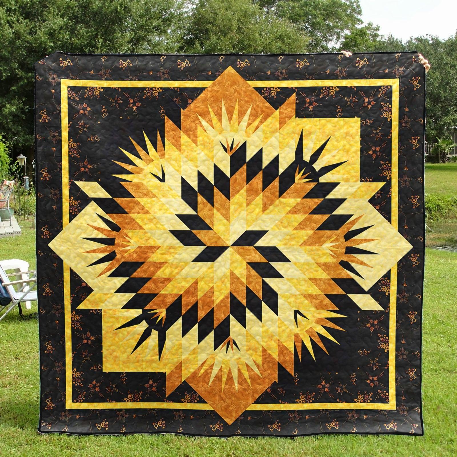 Native American Star Quilts Blanket, Cherokee Blanket, Native Quilt ...