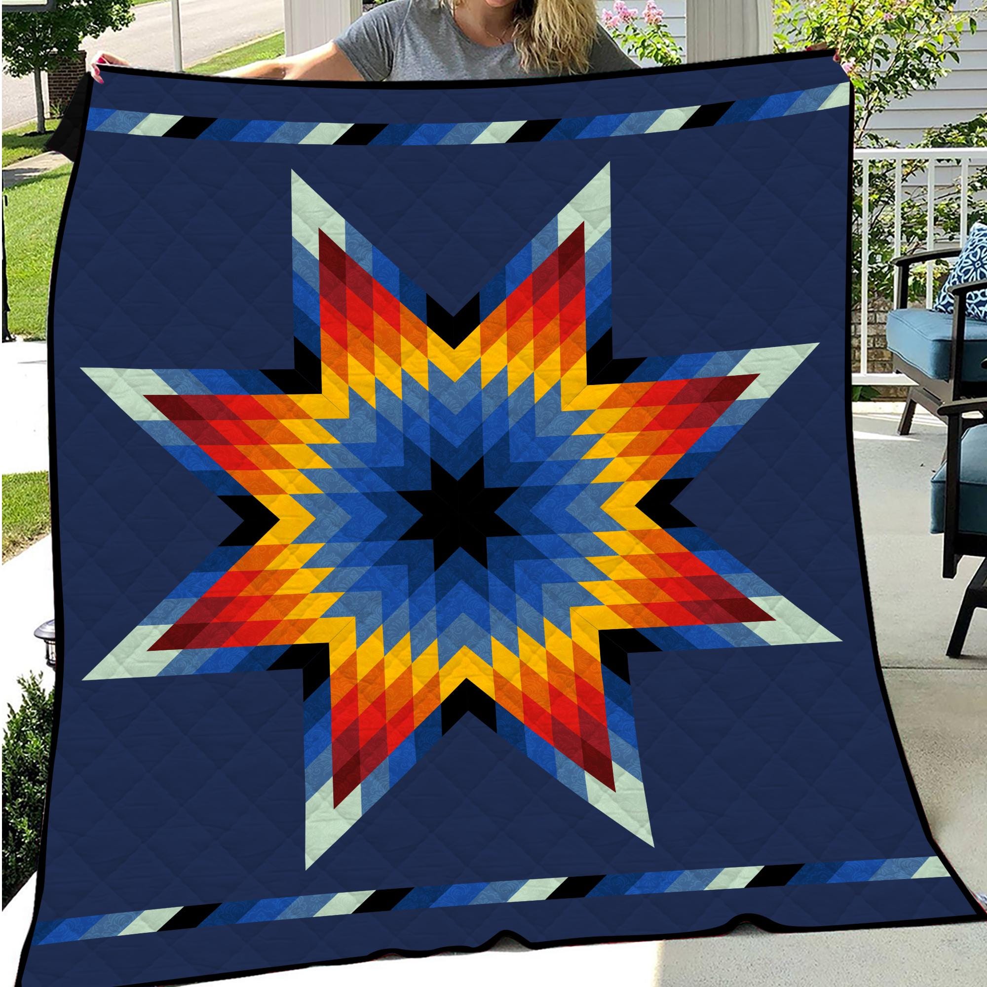 Indian Blanket Native American Quilt Blanket Indigenous Blanket Native ...