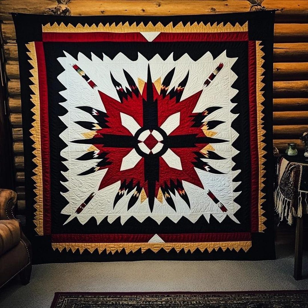 Southwest Native American Blanket, Native American Quilts, Indian ...