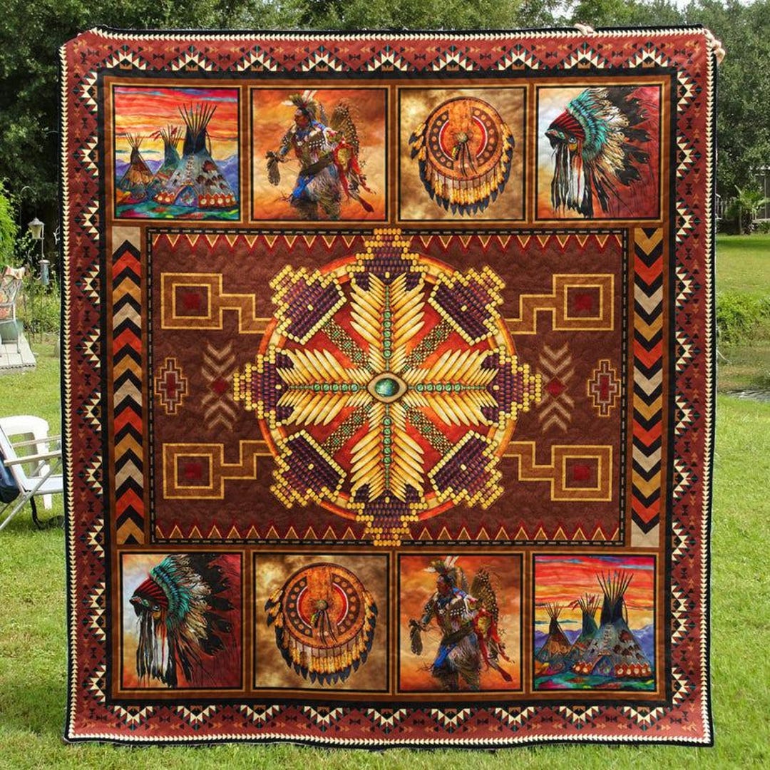 Cherokee Blanket Native Navajo Blanket Indian Blanket Indigenous ...