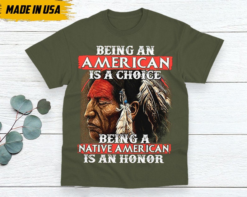 Native American Unisex T-shirt, Native American Gift, Native American ...