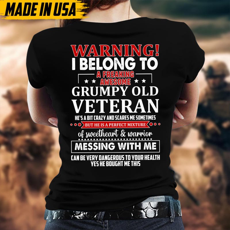 Grumpy Old Army Veteran - Etsy
