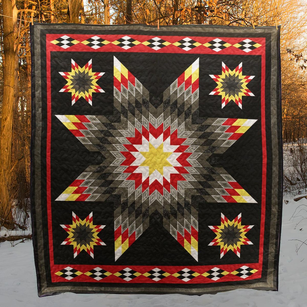 Native American Quilt Patterns Throws, Southwestern Blanket, Indigenous ...