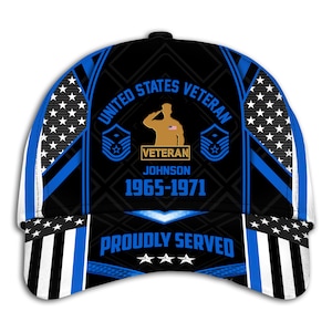 Personalized Hats for Veterans Day Caps Veterans Baseball Caps US ...