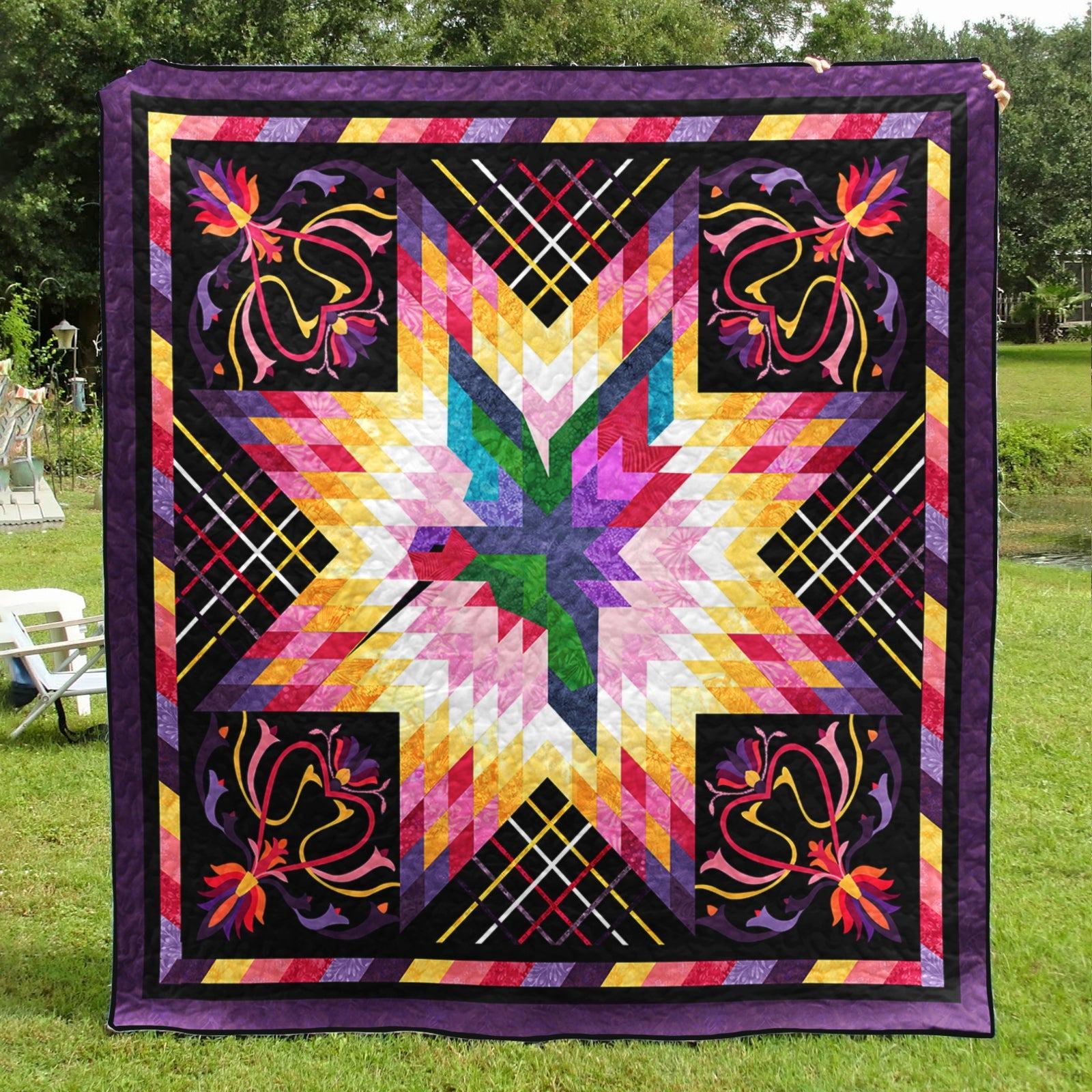 Native American Quilt Patterns Throws, Hummingbird Southwestern Throw ...