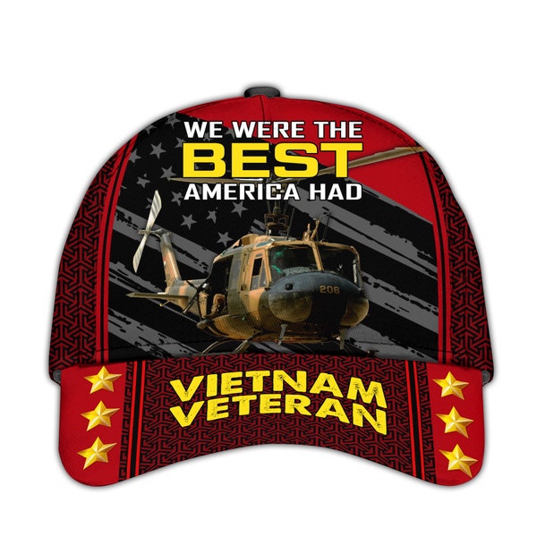 Vietnam Era Veteran Leather Hat - Etsy