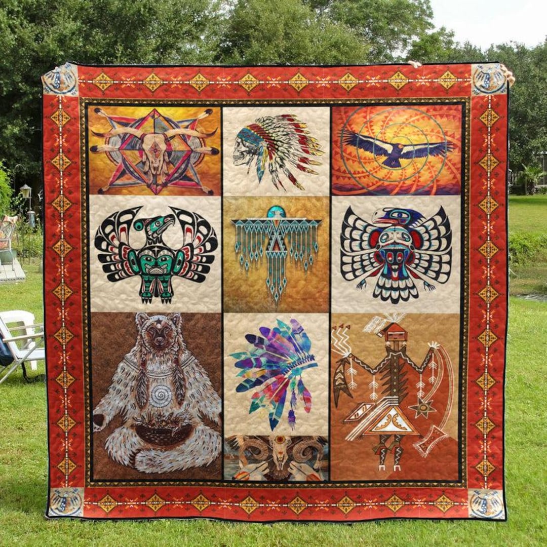 Native Indian Blanket Cherokee Blanket Native American Blankets ...