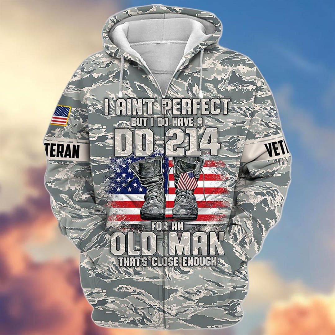 Proud Veteran Hoodie Veterans Day Hoodie Camo Veteran Sweatshirt ...