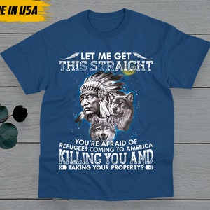 Native American Unisex T-shirt, Native American Gift, Native American ...