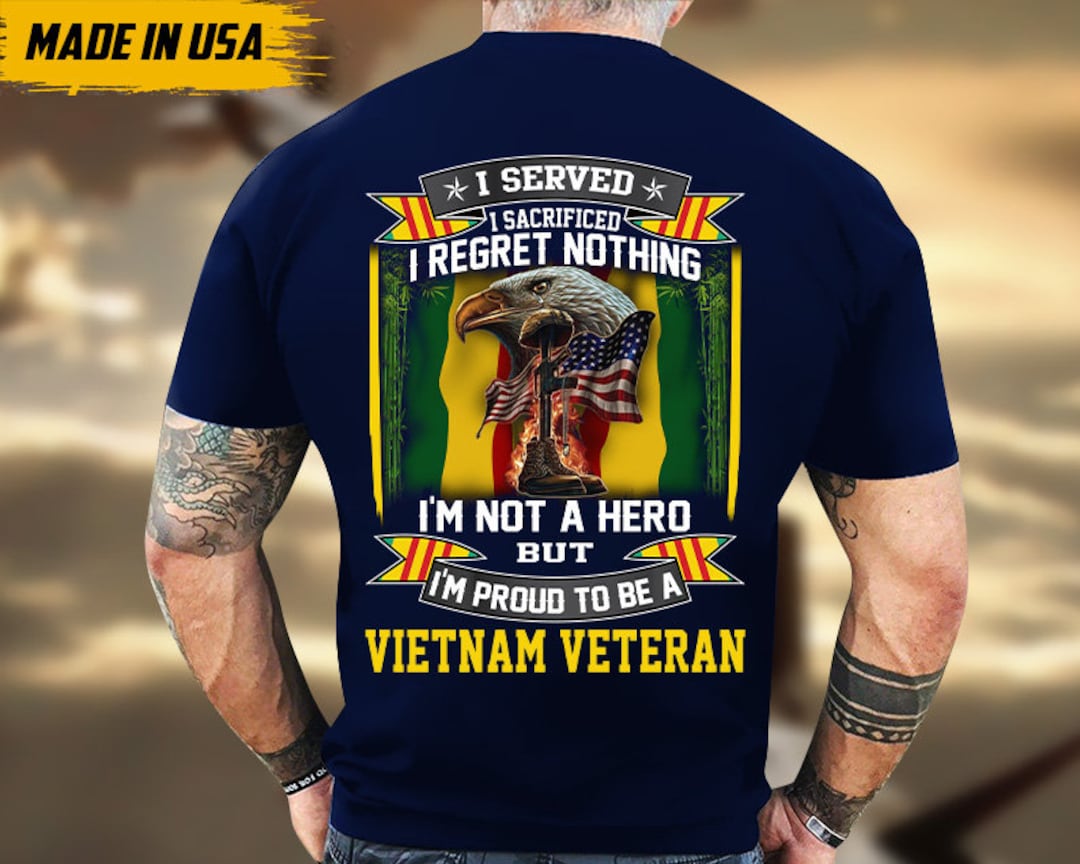 US Veteran Shirt, Veteran Lover Shirt, Veteran Day Gift, Vietnam ...