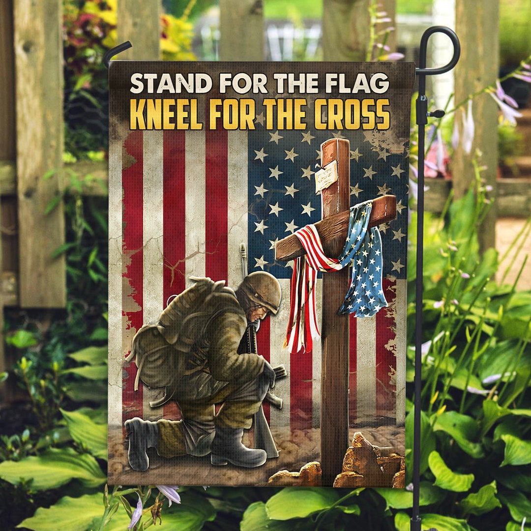 Military Garden Flags, Proud Veteran Garden Flag, Patriotic Memorial ...