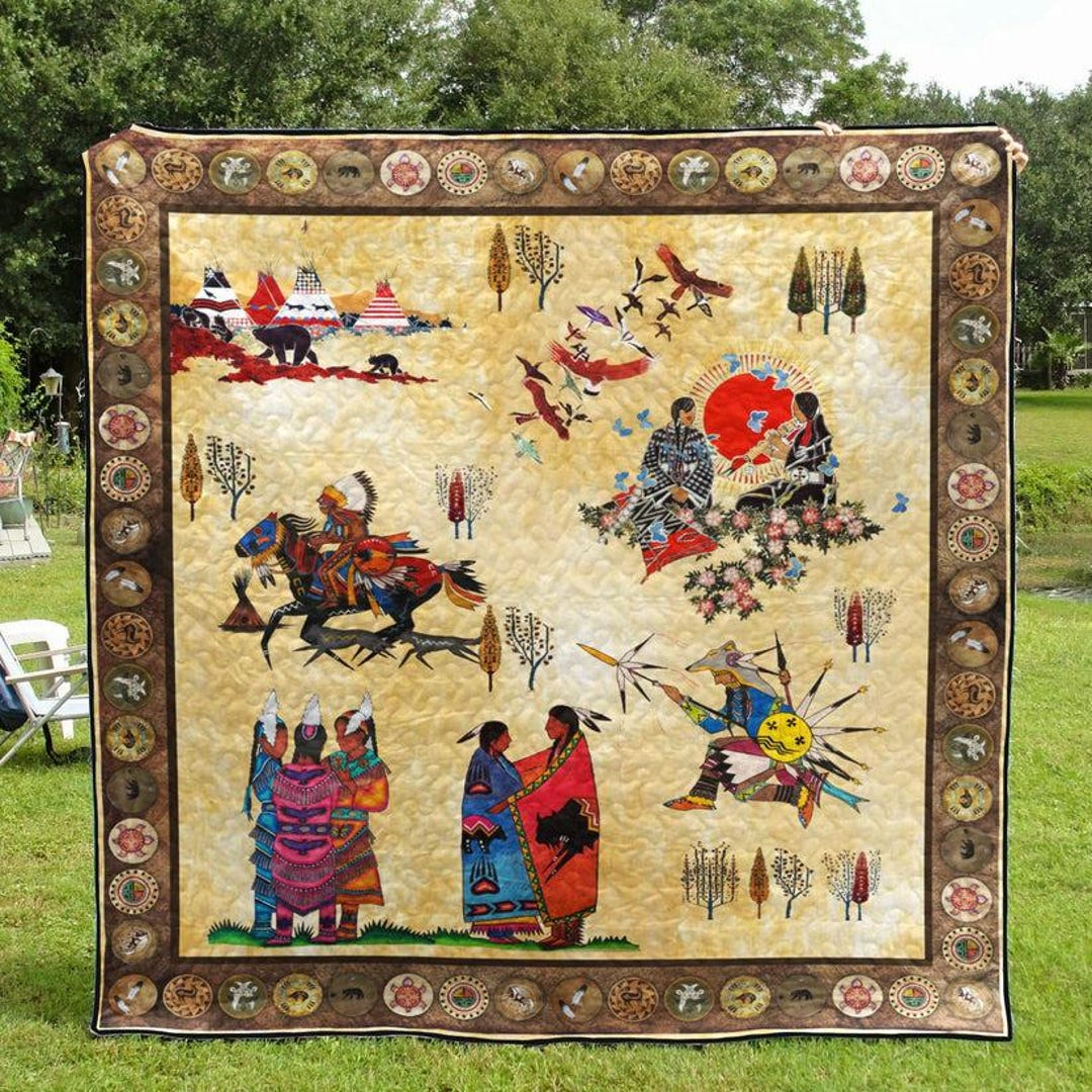 Indigenous Blanket Native Indian Blanket Cherokee Blanket Native ...