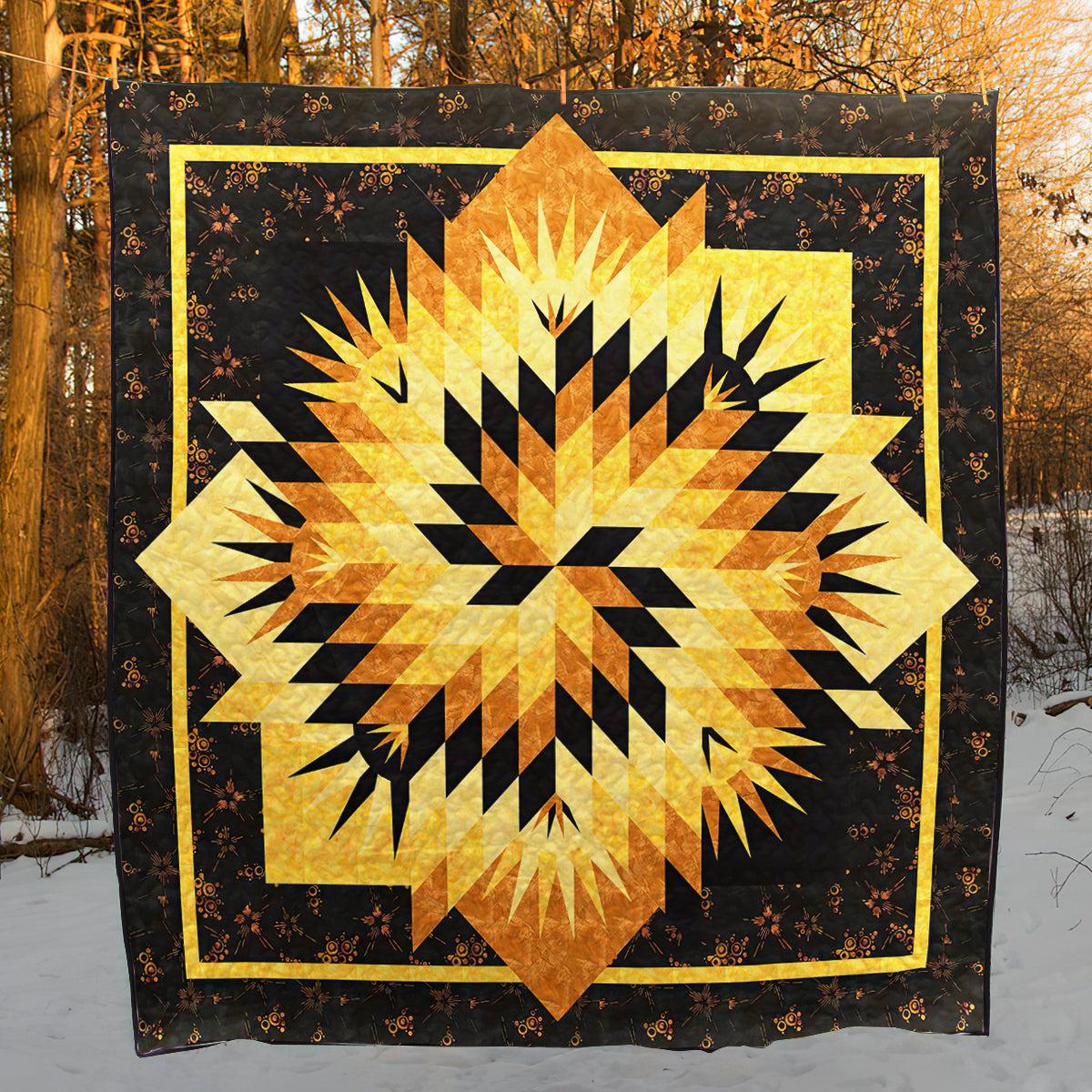 Native American Star Quilts Blanket, Cherokee Blanket, Native Quilt ...