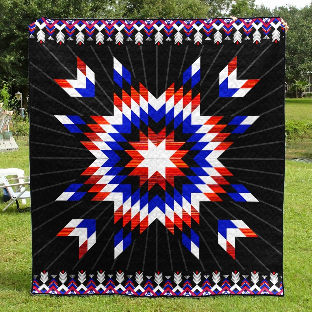 Native American Quilt Patterns Throws, Southwestern Blanket, Indigenous ...