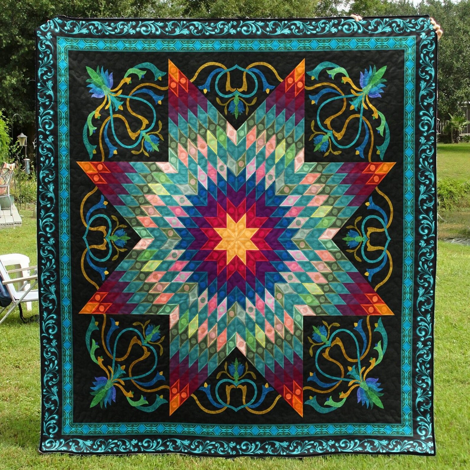 Southwest Native American Blanket, Colorful Southwestern Throws ...