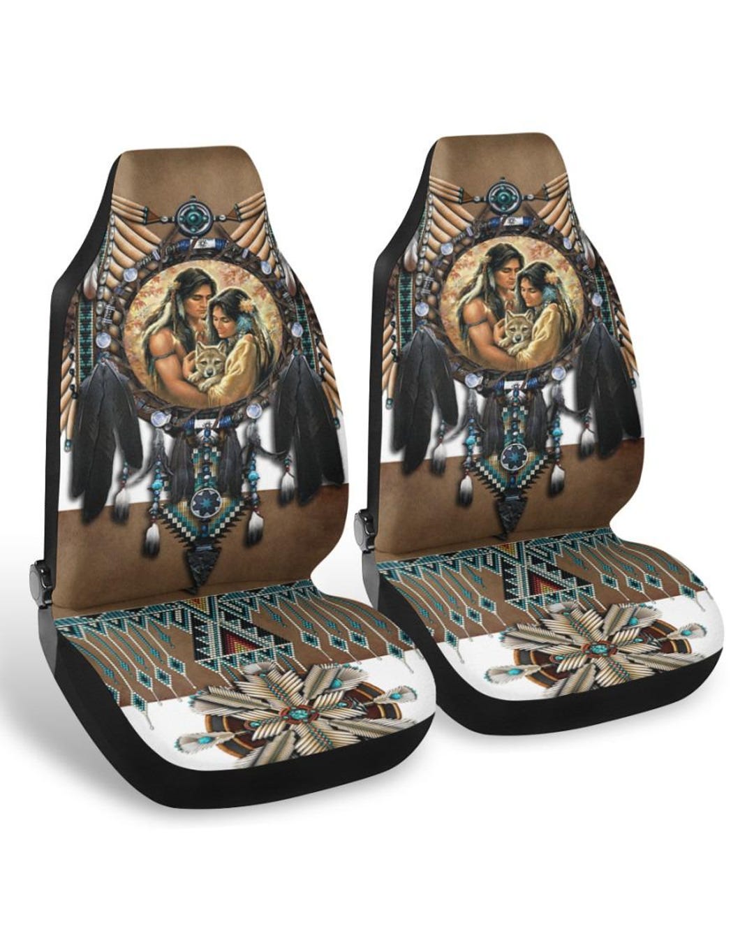 Native American Seat Protector Native Tribe Upholstery Car Seat Covers ...