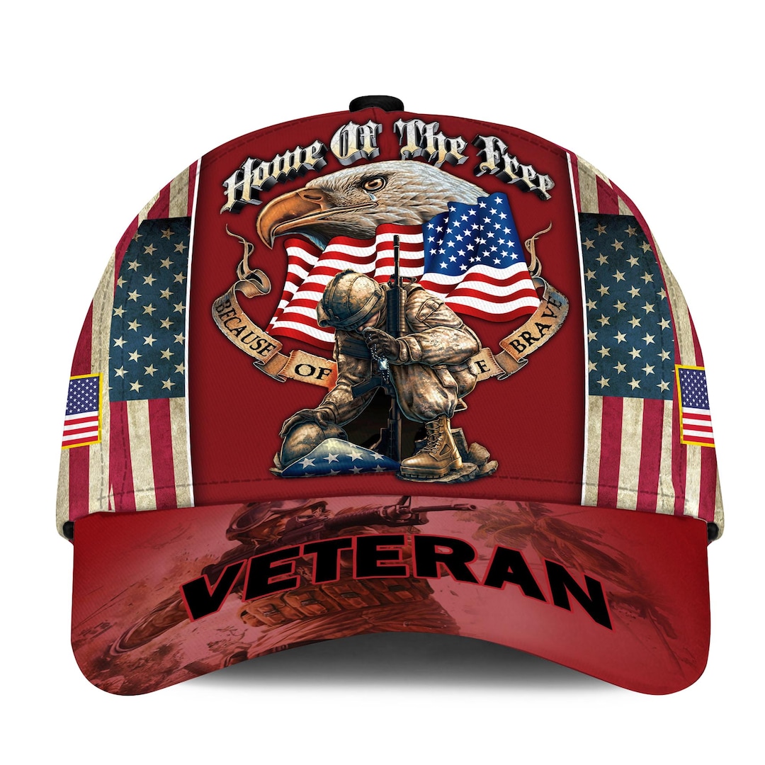 Veteran Caps for Men Veteran Hats for Men Patriotic Cap Military Caps ...