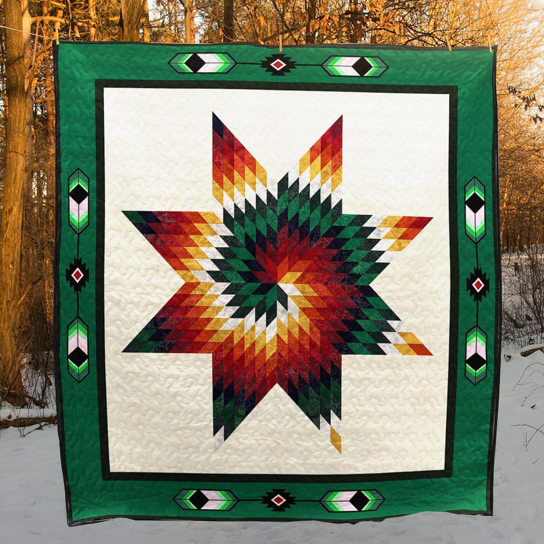 Native American Quilts Throws, Indigenous Blankets, Native Quilt ...