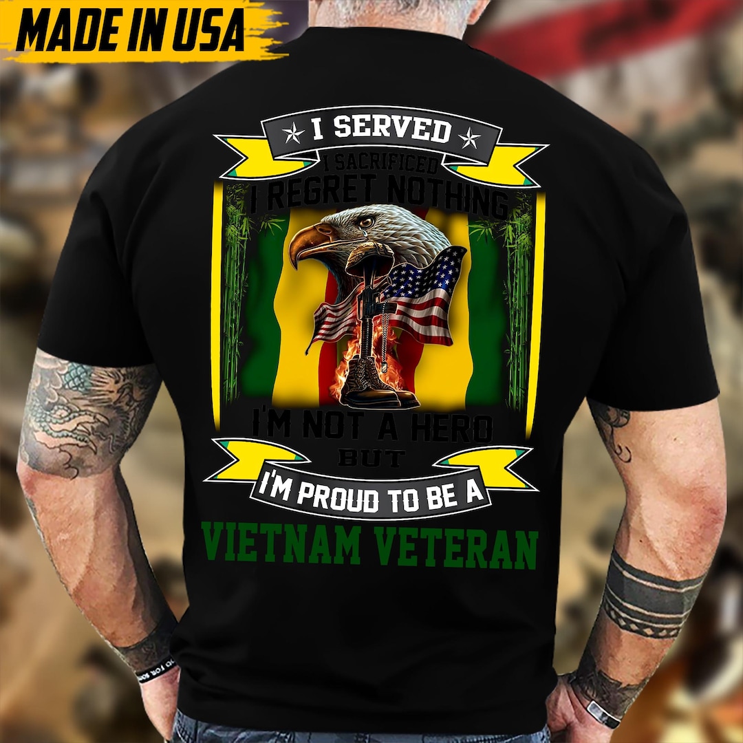 US Veteran Shirt, Veteran Lover Shirt, Veteran Day Gift, Vietnam Veteran Shirt, Vietnam Veteran ...