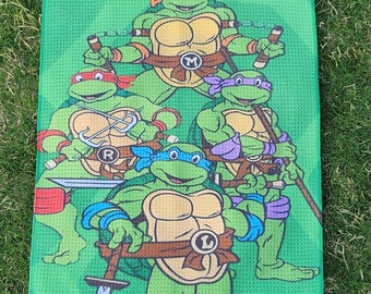Golf Towel Ninja Turtles - Etsy