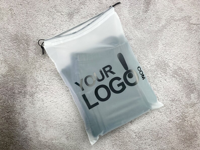 Buy 100 Pieces White Zipper Scrub Bag, Clothing Zipper Bag ...