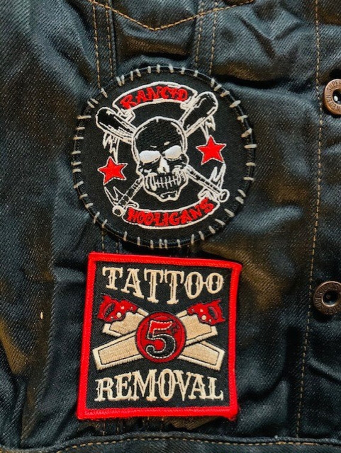 Studded Punk Motorhead Vest - Etsy