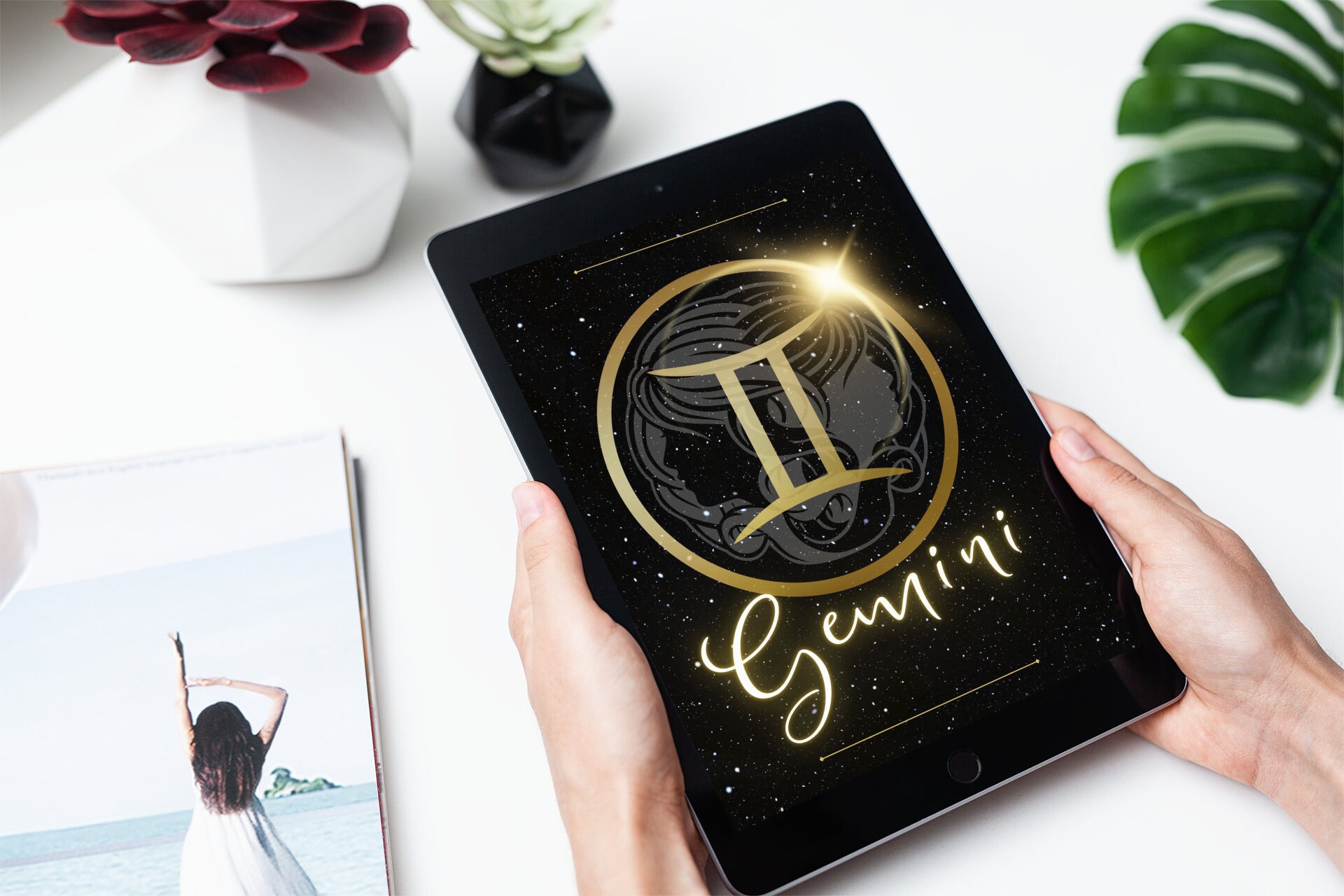 DIGITAL DOWNLOAD gemini Zodiac Printable Wall Art Poster Tumbler Wrap ...