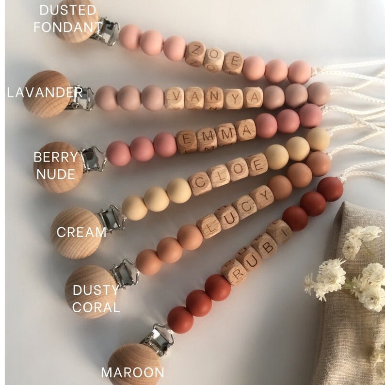 Gift Newborn baby Pacifier Clip Pacifier Clip for Newborn Pacifier Clip ...