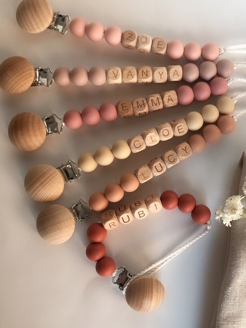 Gift Newborn baby Pacifier Clip Pacifier Clip for Newborn Pacifier Clip ...