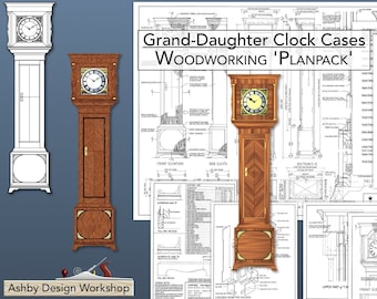Longcase Clock Plans 17th Century Longcase Clock Grandfather Clock Plan ...