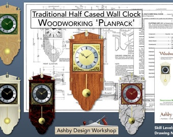 Diy Clock Plans - Etsy