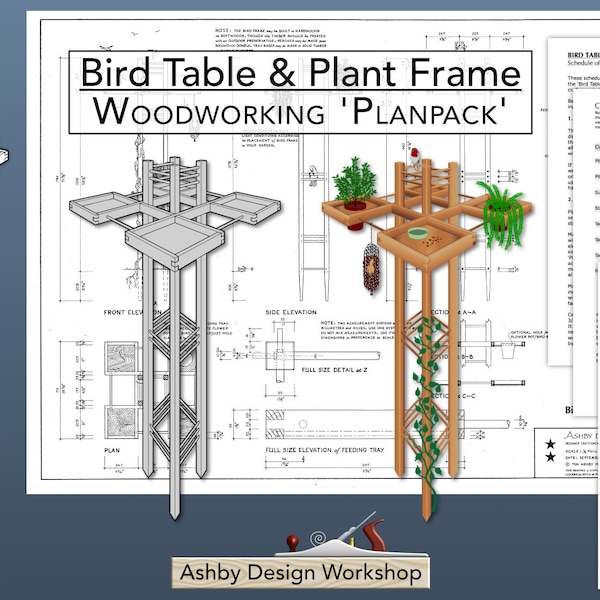 Bird House Plans - Etsy