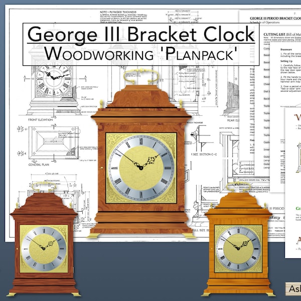 Wooden Clock Kit - Etsy