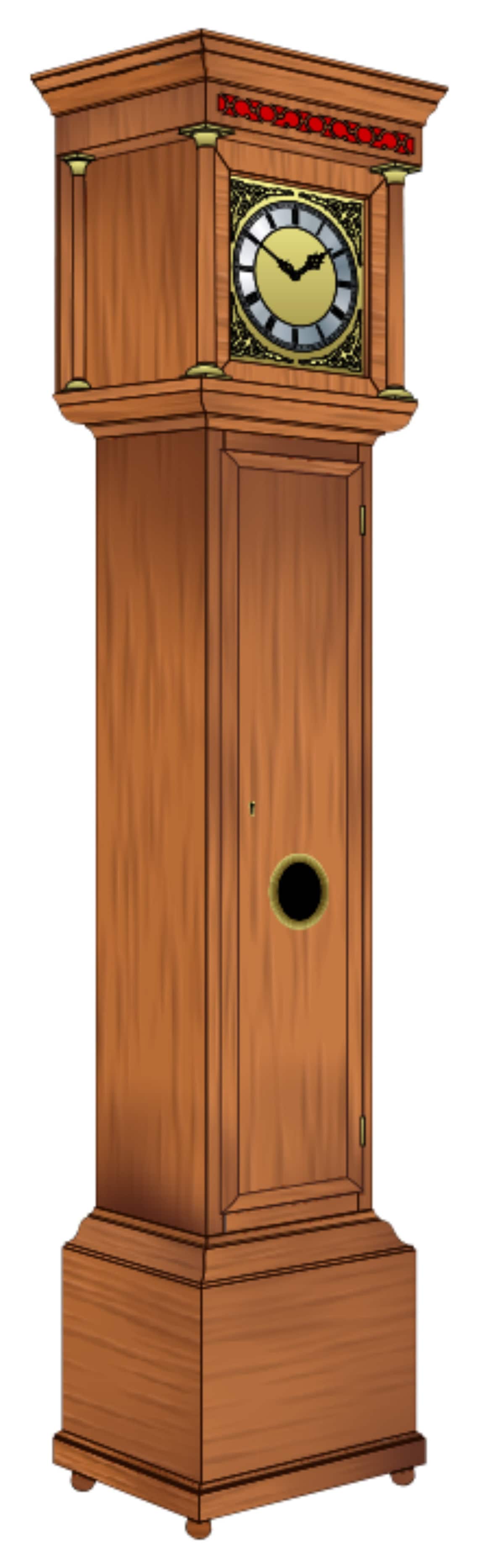 Longcase Clock Plans - 17th Century Longcase Clock - Grandfather Clock ...
