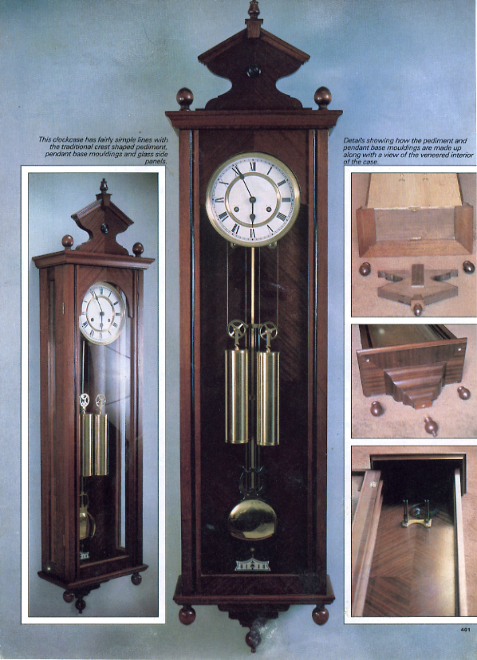 Vienna Regulator Plan large Wall Clock Plan Clock Plan Antique Clock ...