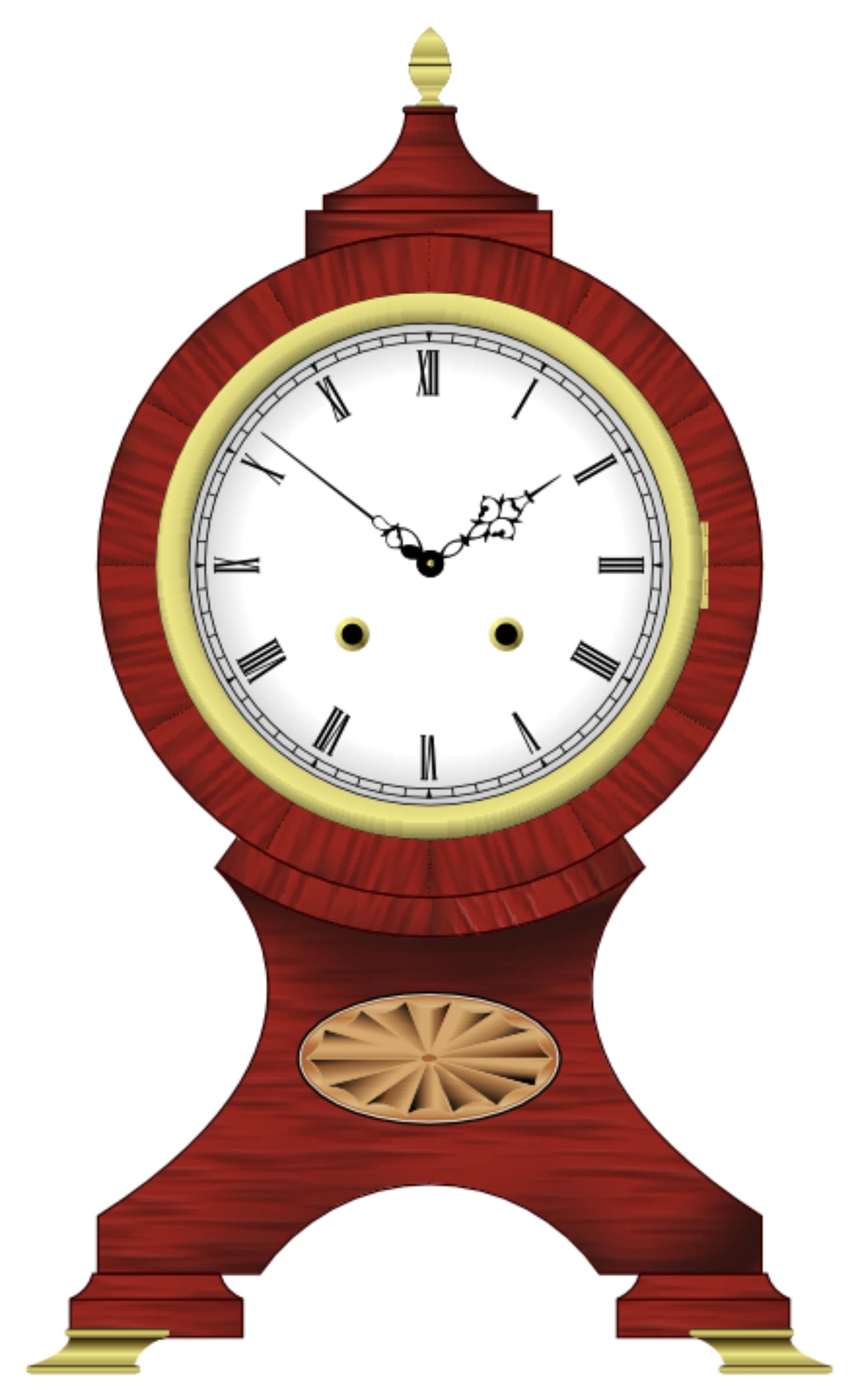 Balloon Clock Plans - Table Clock Plan - Shelf Clock Plan - Mantel ...