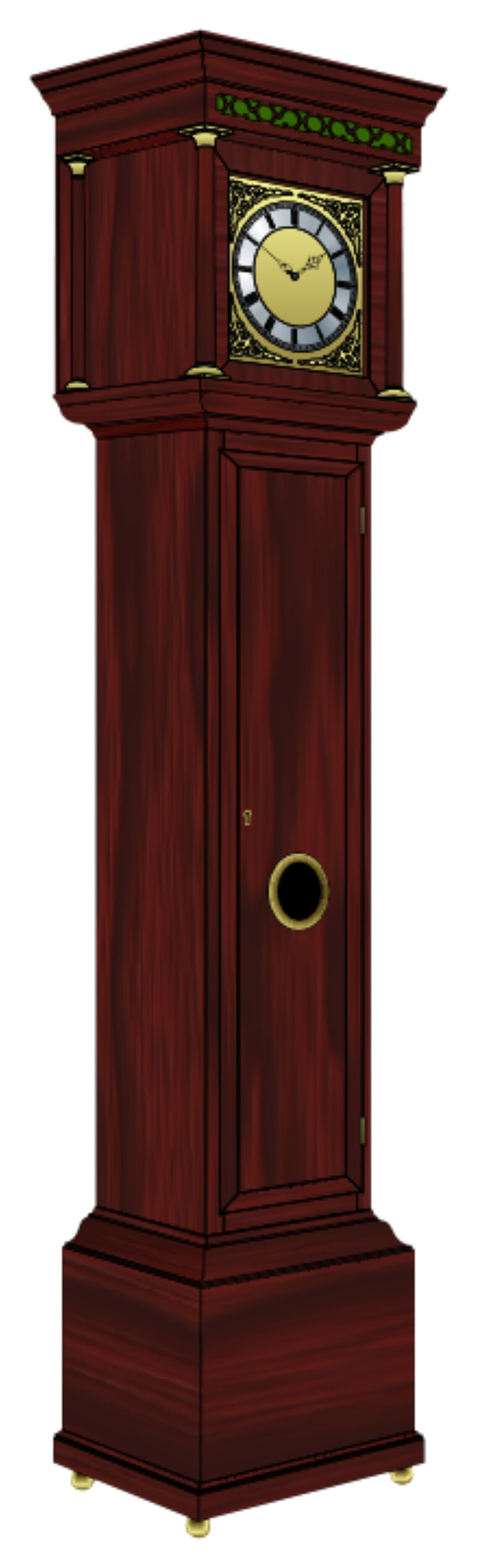 Longcase Clock Plans - 17th Century Longcase Clock - Grandfather Clock ...