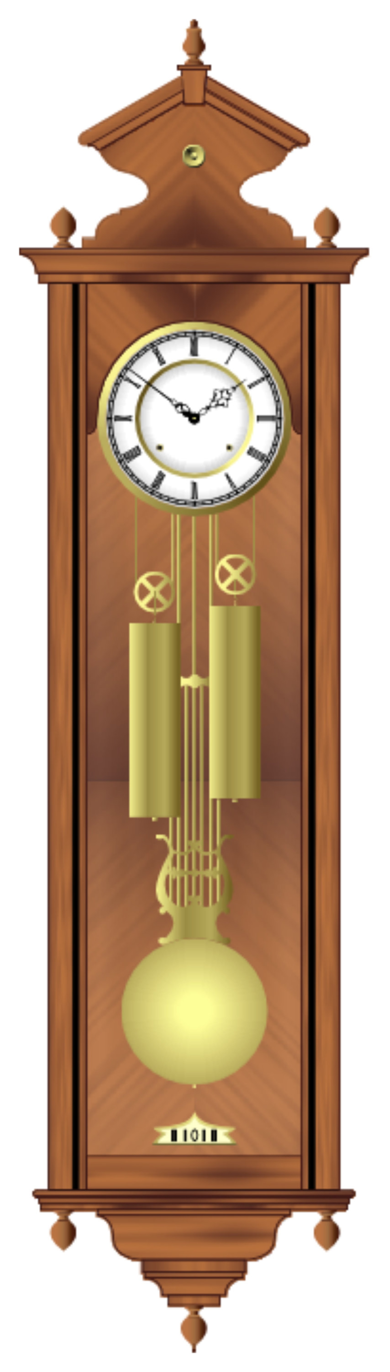 Vienna Regulator Plan large Wall Clock Plan Clock Plan Antique Clock ...