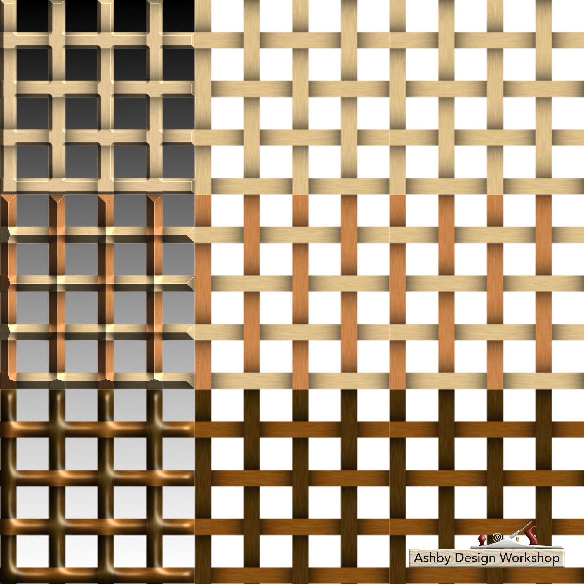 Trellis Seamless Textures (x25) - Seamless Tiles - Digital Paper - Web ...