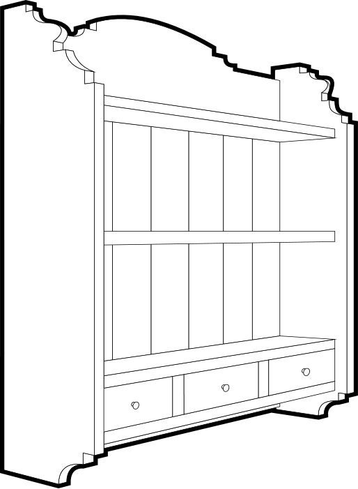 Spice Rack Plans Traditional Spice Rack Herb Rack Plans Spice and Herb ...