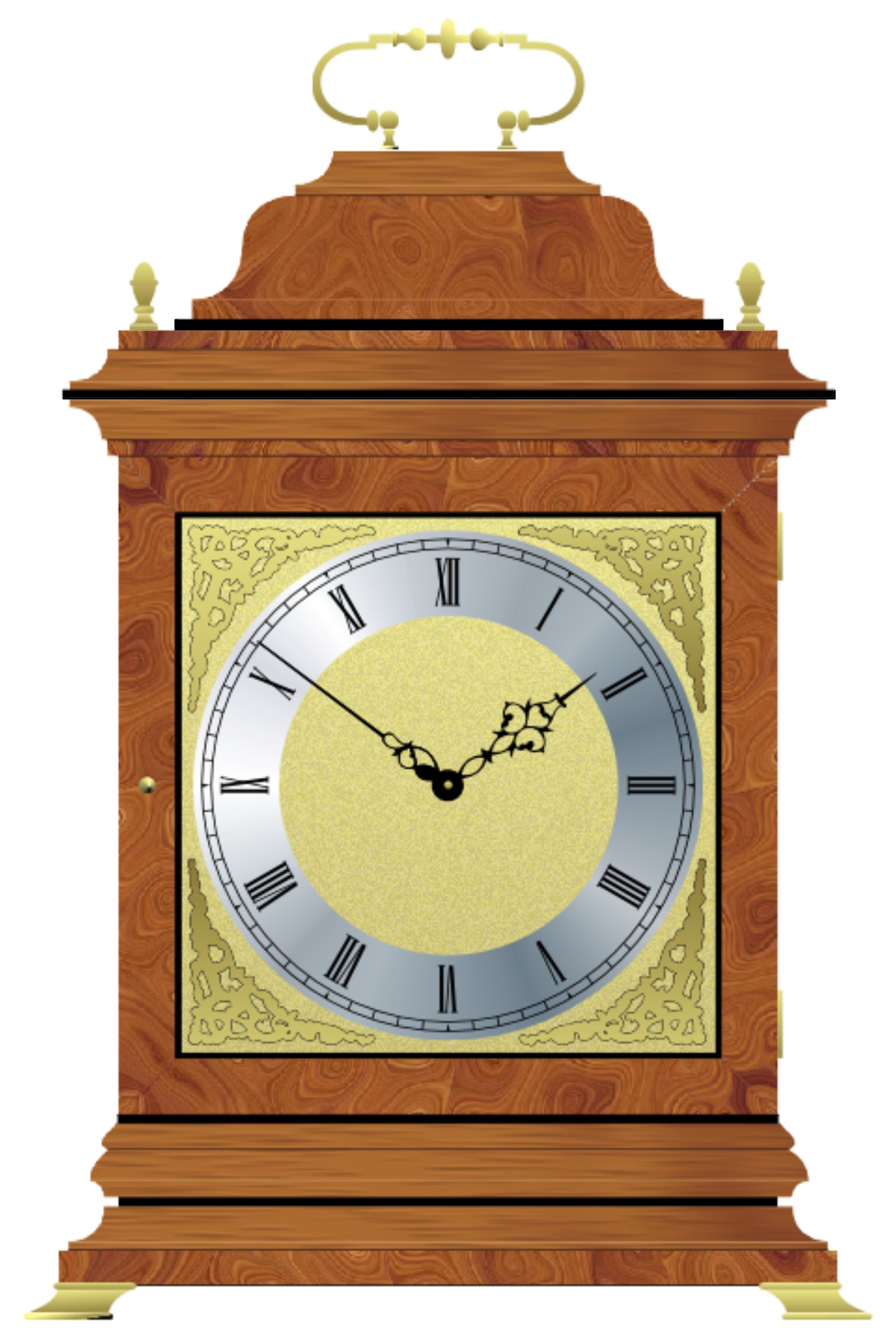 Bracket Clock Plans - George III Bracket Clock - Woodwork Plans - DIY ...
