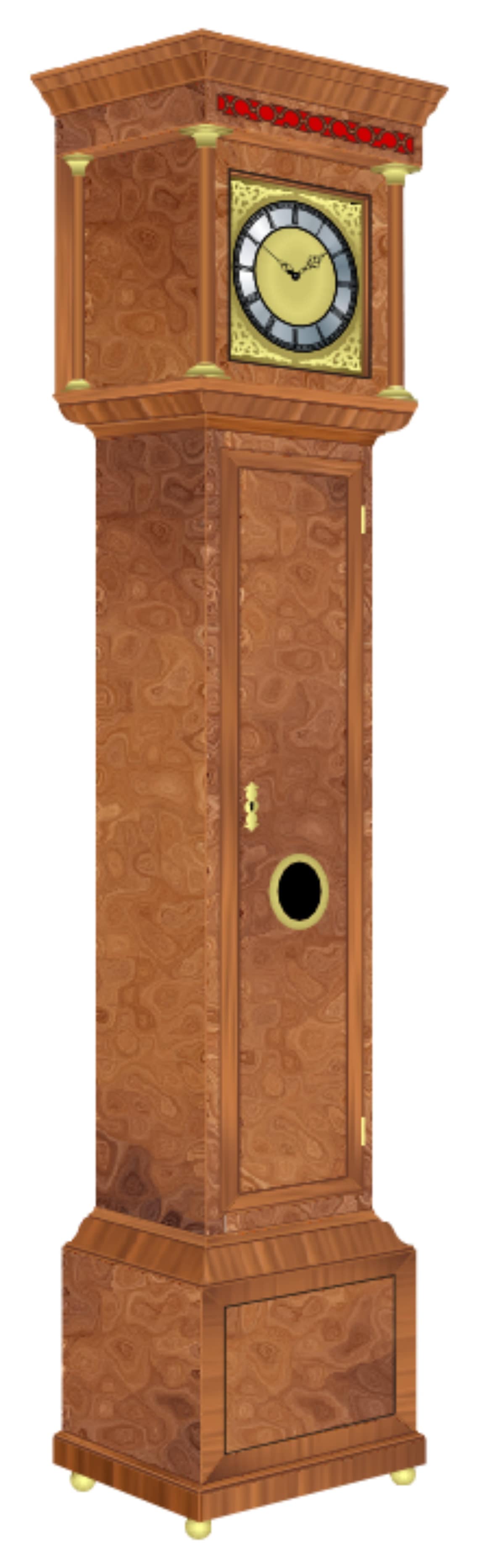 Longcase Clock Plans - 17th Century Longcase Clock - Grandfather Clock ...